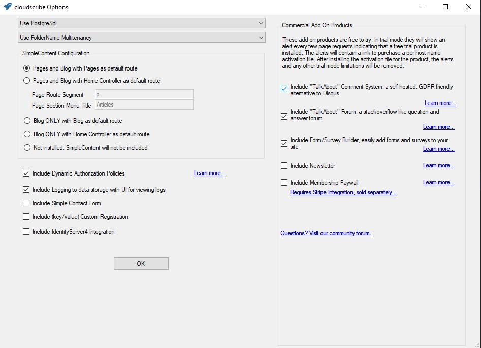 cloudscribe Project Template - Visual Studio Marketplace